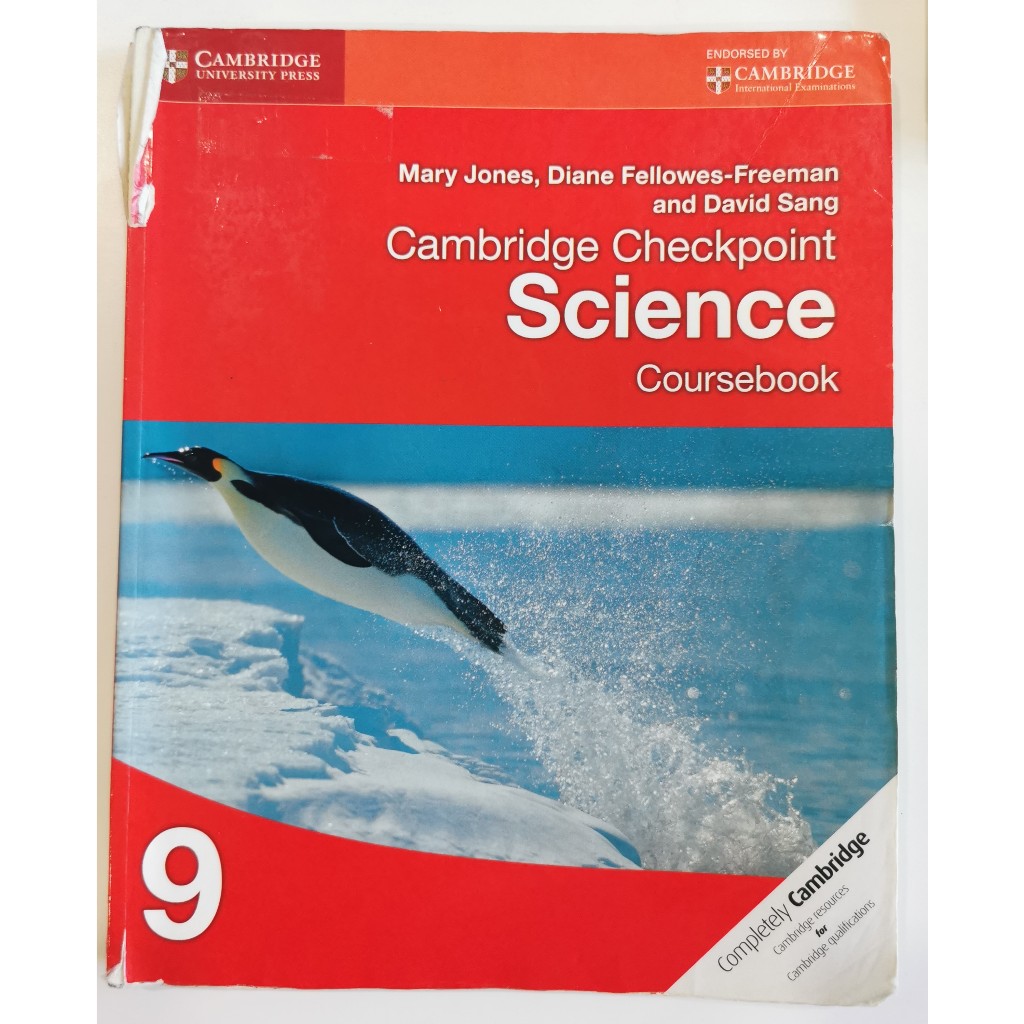 Cambridge Checkpoint Science Coursebook 9 by Mary Jones, David Sang ...