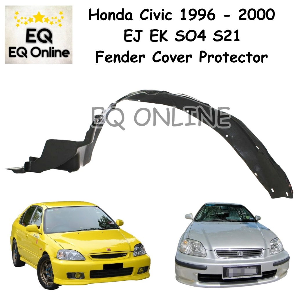 Honda Civic 1996 - 2000 SO4 S21 EJ EK EK99 Fender Cover / Liner ...