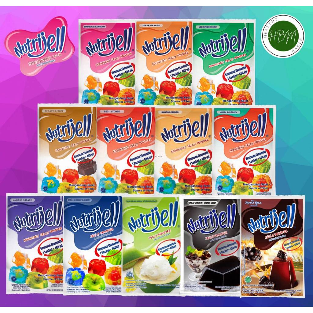 jelly ball pudding powder instant viral jellyball nutrijell ekonomi ...