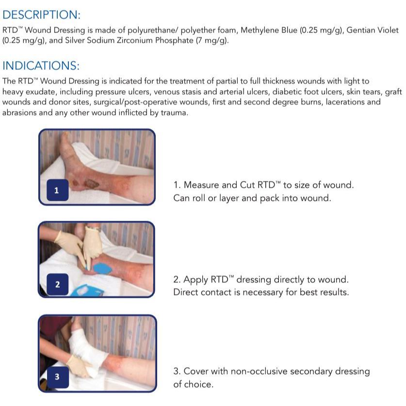 # KENERIC RTD WOUND DRESSING 10X10X0.6CM 1S EXP07/2026 extra gifts ...