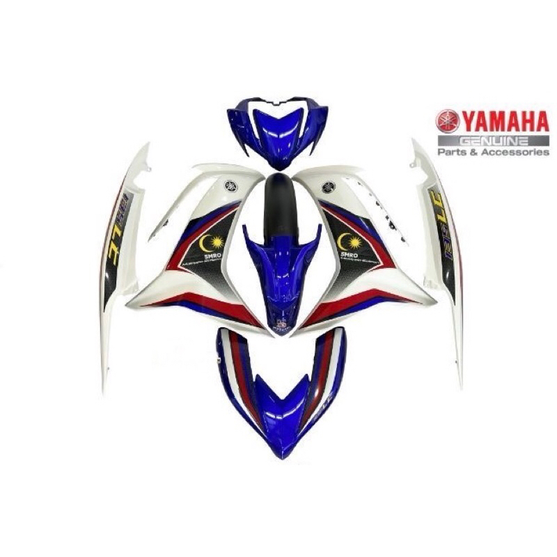 YAMAHA 💯 ORIGINAL 5MRO LC135 V8 BODY COMPLETE SET WITH STICKER BDK ...