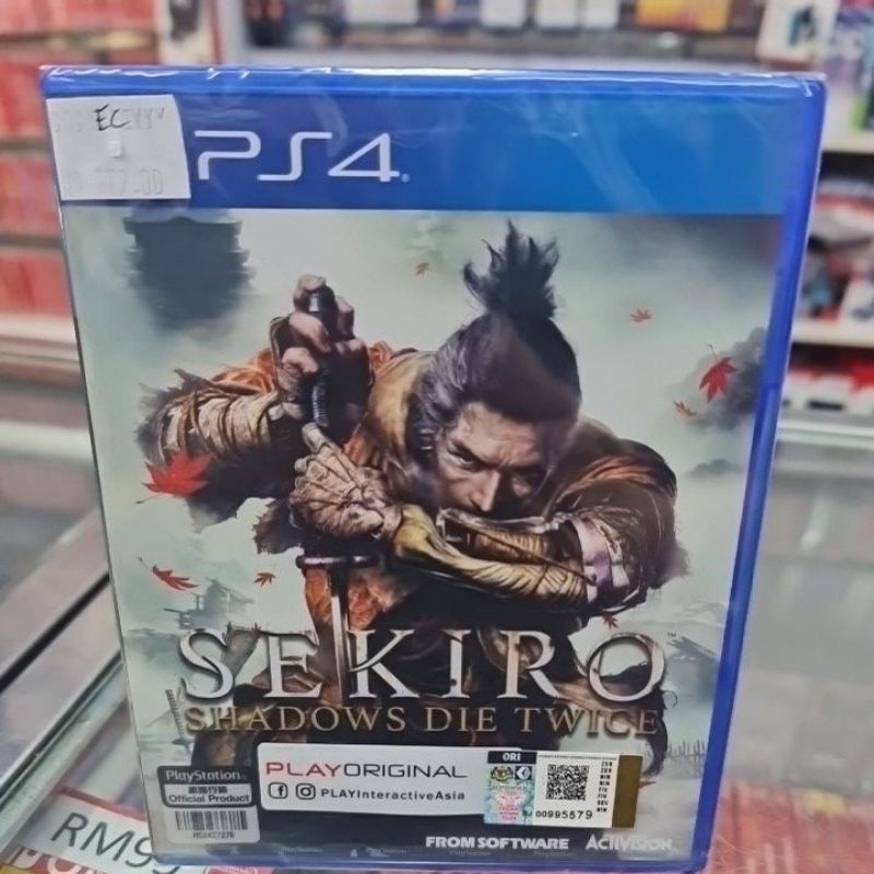 ps4 sekiro shadows die twice English Chinese r3 new and sealed rm199 same as in the picture ...