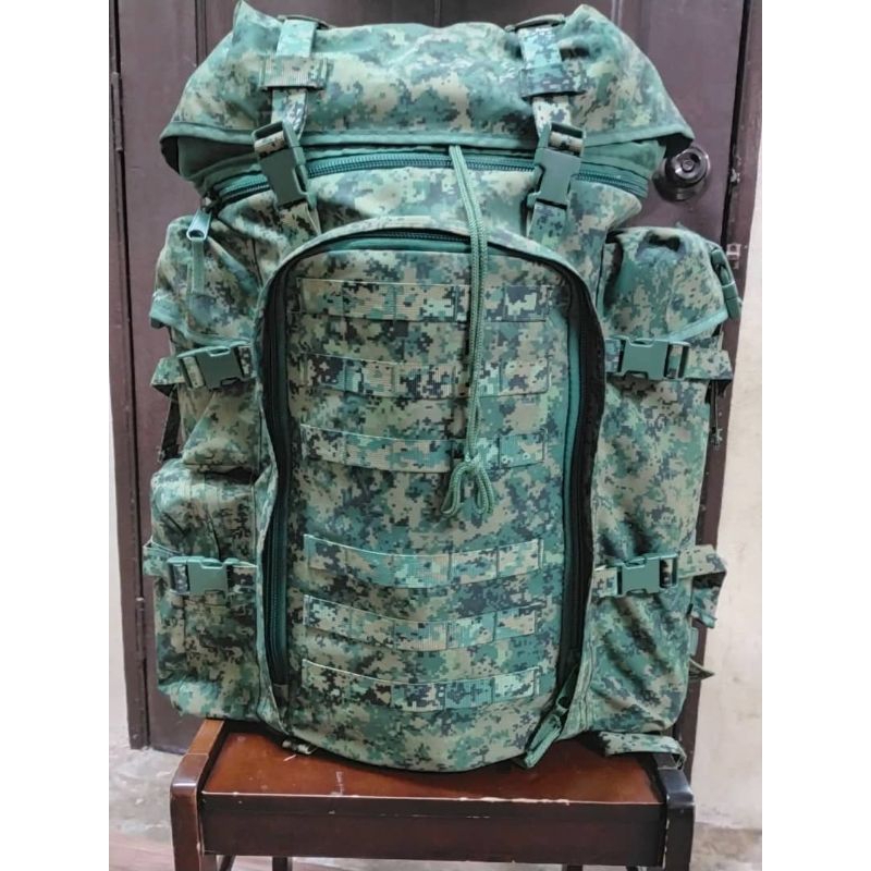 SAF army field pack C/W "N" frame | Shopee Malaysia