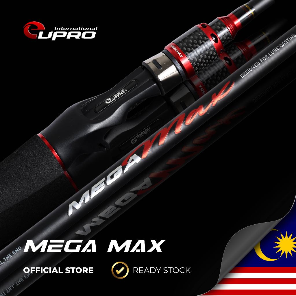 Eupro Mega Max Rod (Spinning Rod Casting Rod 2 Piece Freshwater Fishing ...