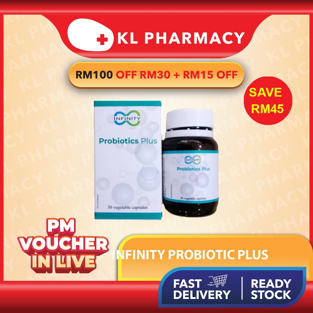 INFINITY PROBIOTIC PLUS 30'S | Shopee Malaysia