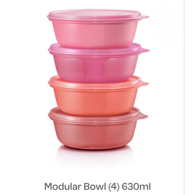 TUPPERWARE Modular Bowls 630ml(1 or 4 Pcs) | Shopee Malaysia