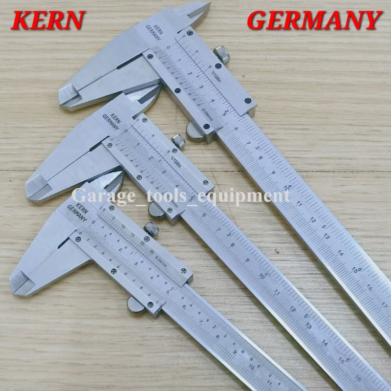 KERN Germany 6" 8" 12" Stainless Steel Vernier Caliper | Shopee Malaysia