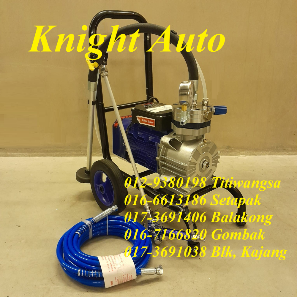 KGT 21L High Pressure Airless Paint Sprayer 4200W Single Gun Single ...