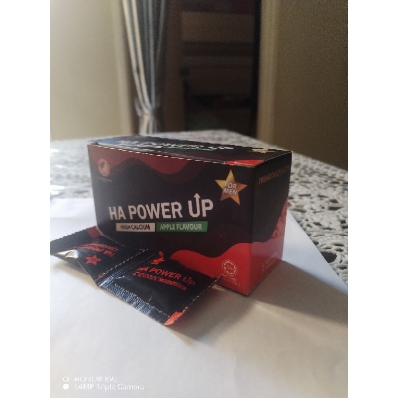 HA POWER UP FOR MEN (HIGH CALCIUM, APPLE FLAVOUR | Shopee Malaysia