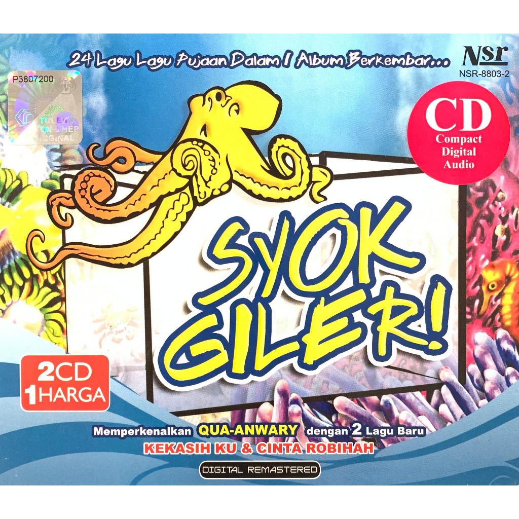 Syok Giler! 24 Lagu Lagu Pujaan Dalam 1 Album Berkembar (2CD) | Shopee ...