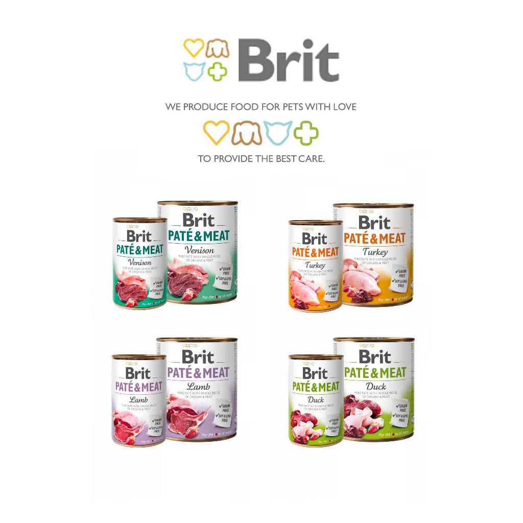 BRIT PATE & MEAT Dog Canned Food 400g | Shopee Malaysia