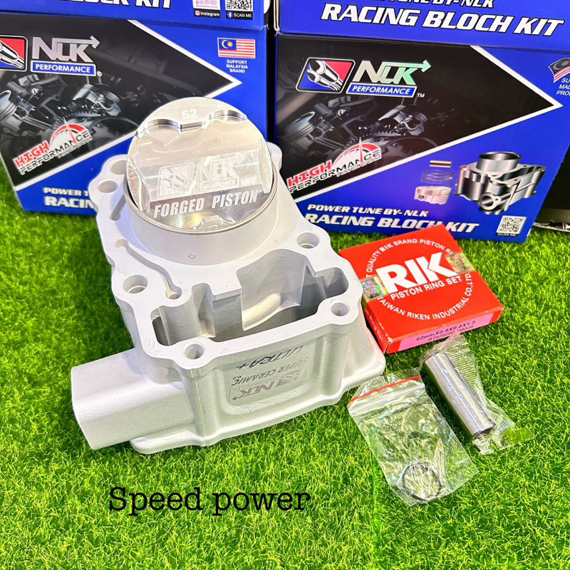 NLK SUPER CERAMIC BLOCK SET LC135 Y15 V2 62mm(ULTRA+) | Shopee Malaysia