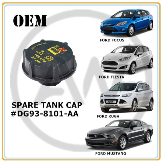 Ford Fiesta Ford Kuga Ford Focus Ford Mustang Radiator Coolant Spare ...