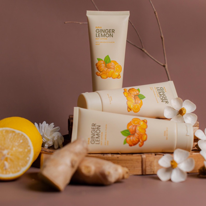 Ginger Lemon Hot Lotion 100ML Losyen Buang Angin Lenguh Lenguh | Shopee ...
