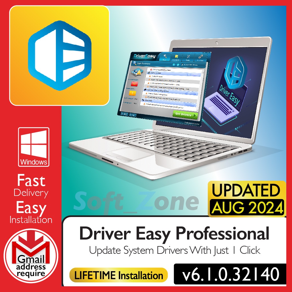 Driver Easy Professional 6.1.0 - Update System Drivers With Just 1 ...