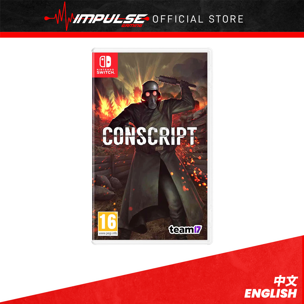 NSW Nintendo Switch Conscript - Deluxe Edition Chi/Eng Version 战壕惊魂 ...
