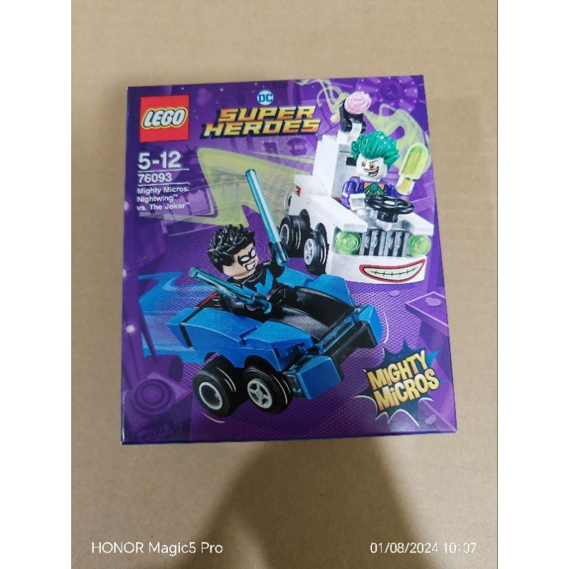 LEGO 76093 DC Comics Super Heroes Mighty Micros: Nightwing vs The Joker ...