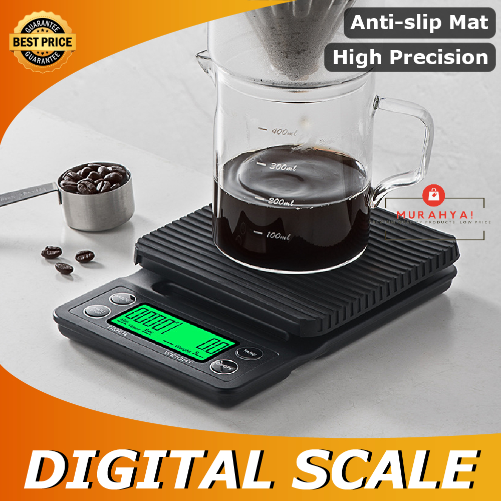 Digital Espresso Weighing Scale Coffee Espresso Kitchen Baking Digital ...
