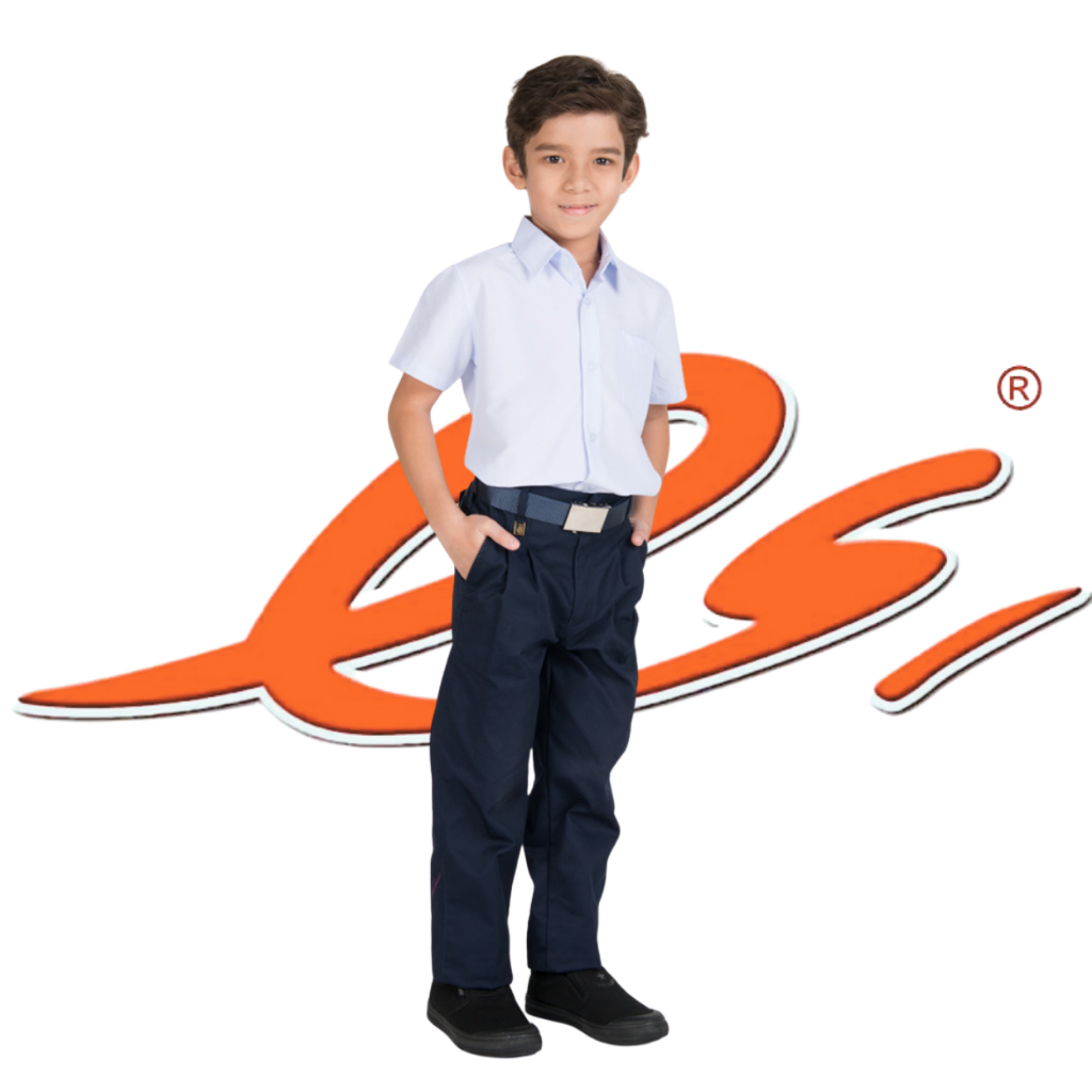 𝗧𝗘𝗥𝗬𝗟𝗘𝗡𝗘 𝗖𝗢𝗧𝗧𝗢𝗡 Primary School Blue Long Pants Regular Fit | Shopee ...