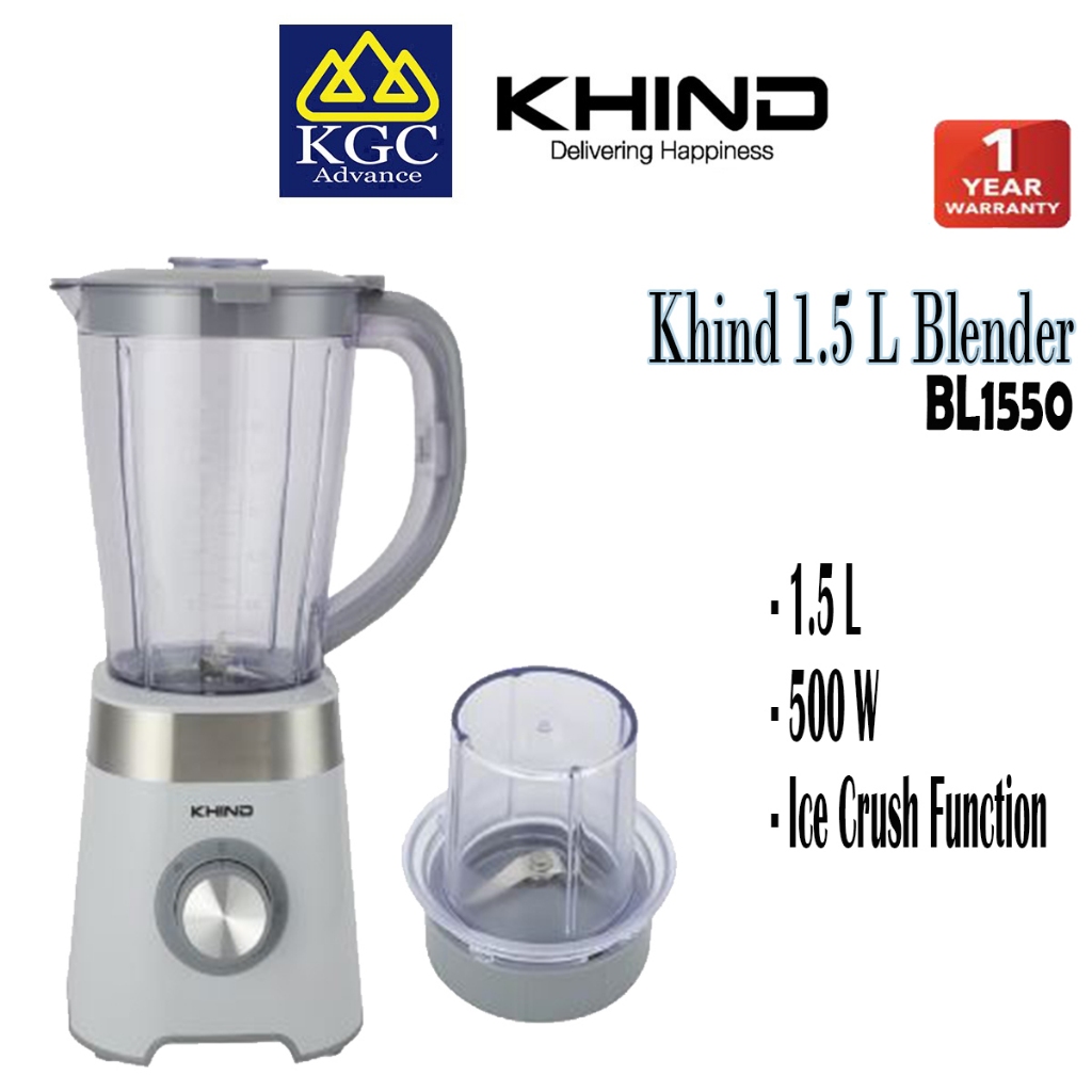 KHIND 1.5 L Blender BL1550 | Shopee Malaysia