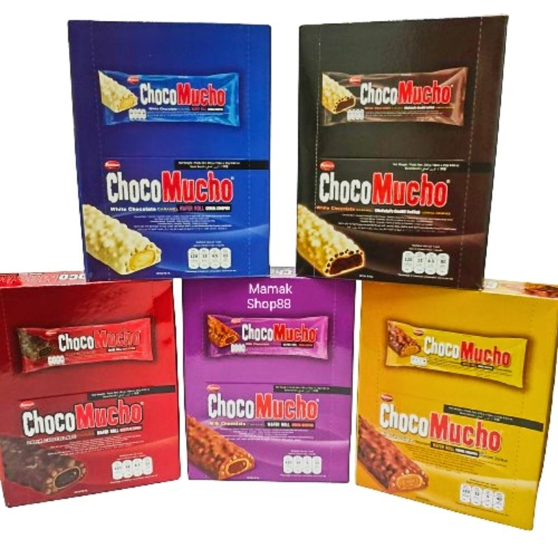 Rebisco Choco mucho white chocolate/Dark chocolate/peanut butter 250g (10 x 25g) | Shopee Malaysia