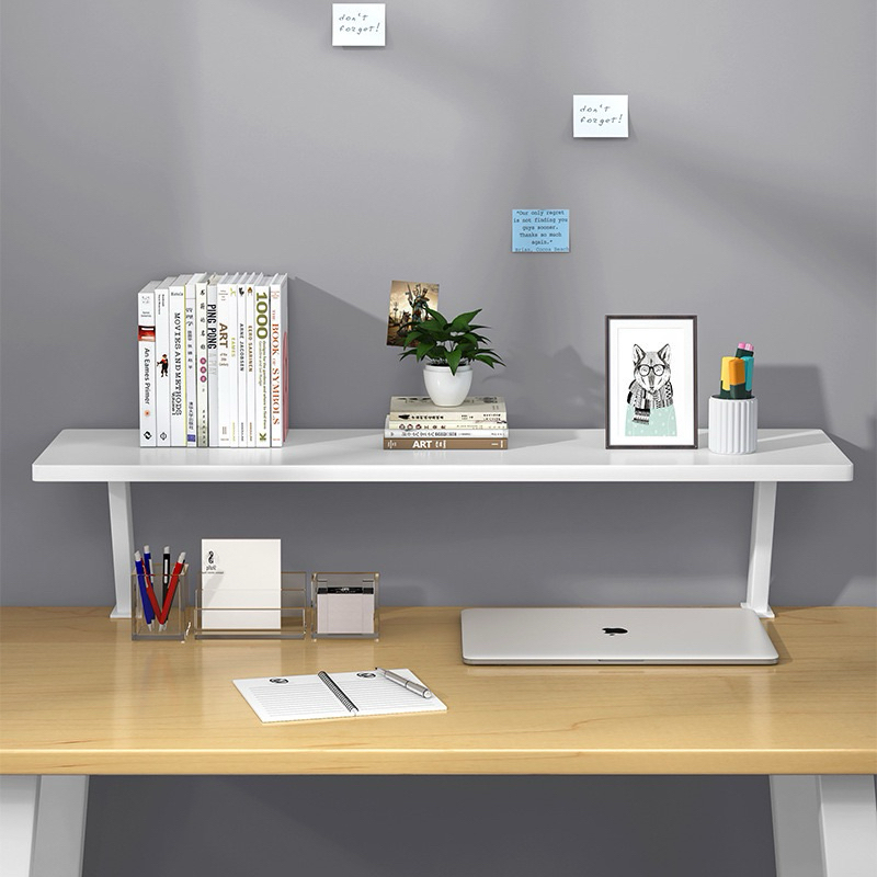 🇲🇾BD Floating Desktop Bookshelf Clamp-On Monitor Riser Desk Tiered ...