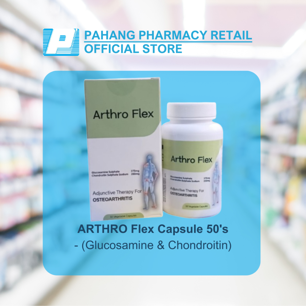 ARTHRO Flex Capsule 50's - (Glucosamine & Chondroitin) | Shopee Malaysia