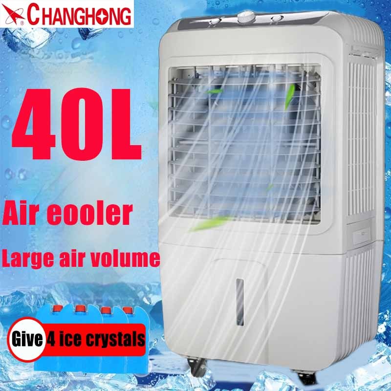 【Available】 40L Air Cooler Portable Air Humidifier Cooling Fan Large ...