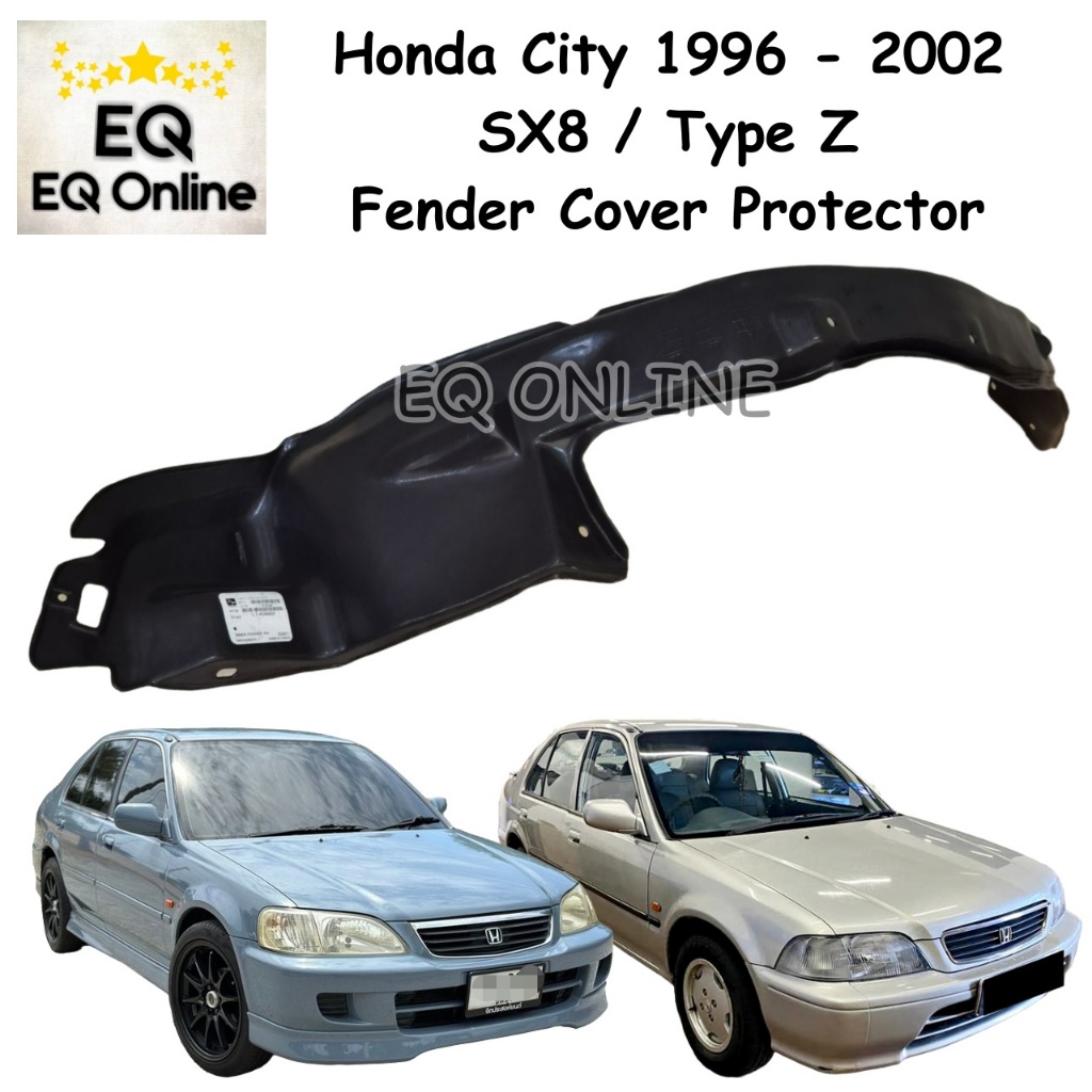 Honda City 1996 - 2002 SX8 / Type Z Fender Cover Fender Liner Fender ...