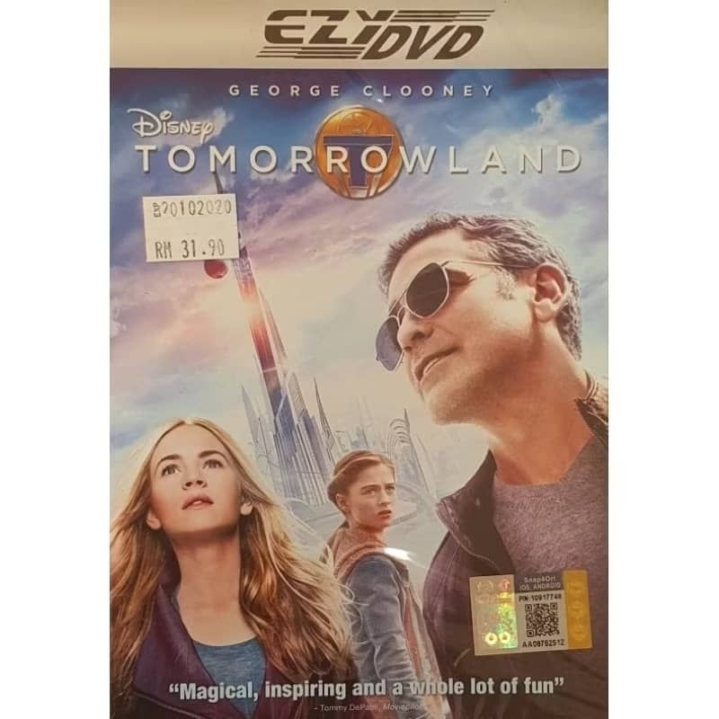Tomorrowland (Original DVD) | Shopee Malaysia