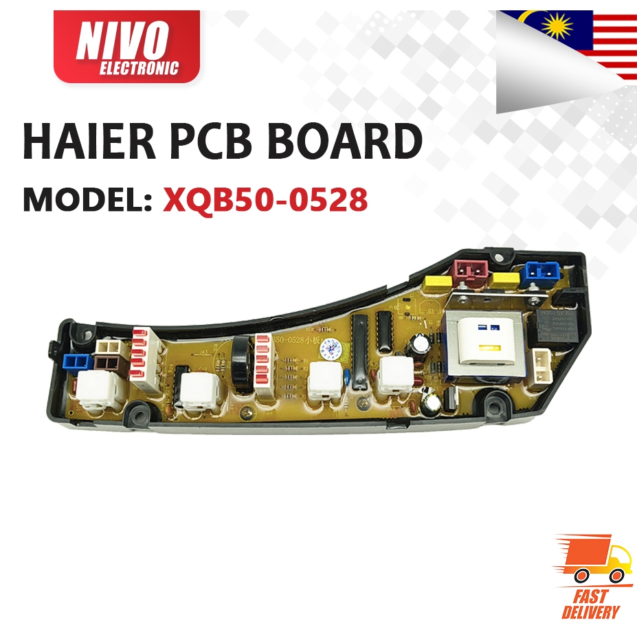 HAIER XQB50-0528 WASHING MACHINE PCB BOARD/ Papan Litar (XQB50-0528P / XQB50-528P / XQB50-528 ...