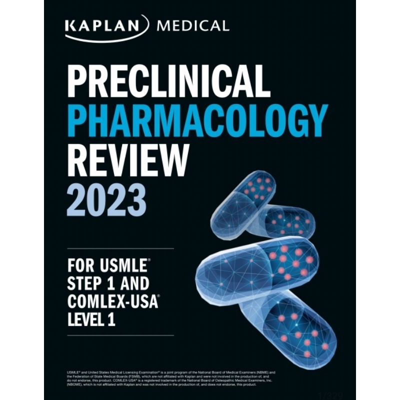 [9A193] Preclinical Pharmacology Review 2023 For USMLE Step 1 and ...