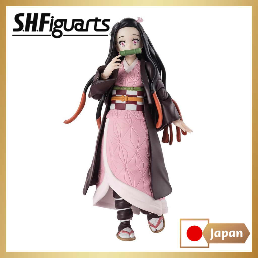 [ReadyStock] S.H. Figuarts Demon Slayer Kamado Nezuko 130mm PVC & ABS ...