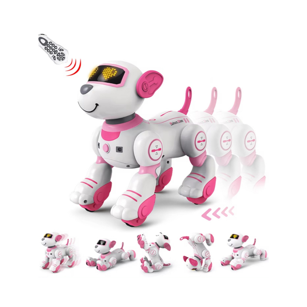 Remote Control Robot Dog Programmable Smart Interactive Stunt Robot Dog ...