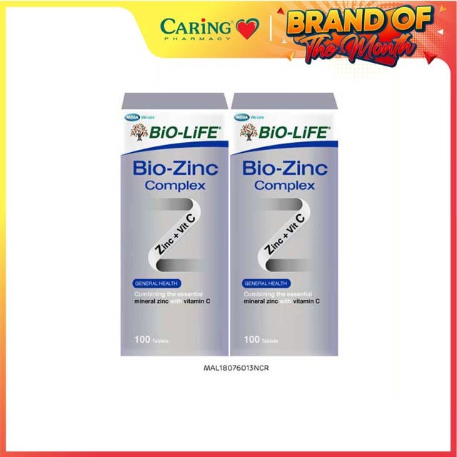 BIO-LIFE BIO ZINC CO (100S × 2) | Shopee Malaysia
