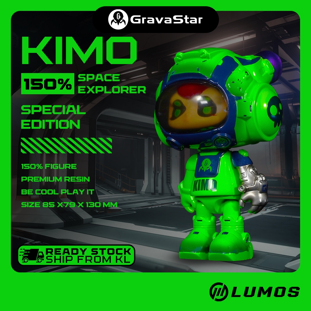 Gravastar Kimo Space Explorer 150% Special Edition Figure Desk ...