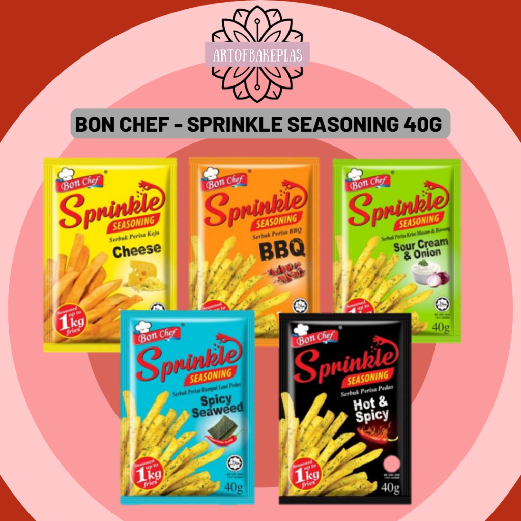 Bon Chef Sprinkle Seasoning 40g / Serbuk Fries / Serbuk Ubi Kentang ...