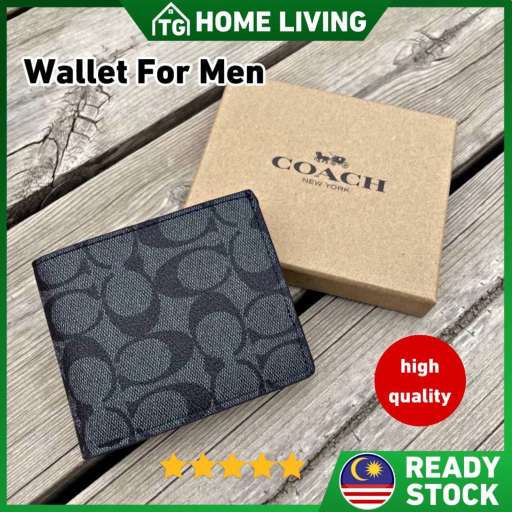 2 DAYS OFFER Men Wallet With Box Card Holder Birthday Gift Set For Men ...