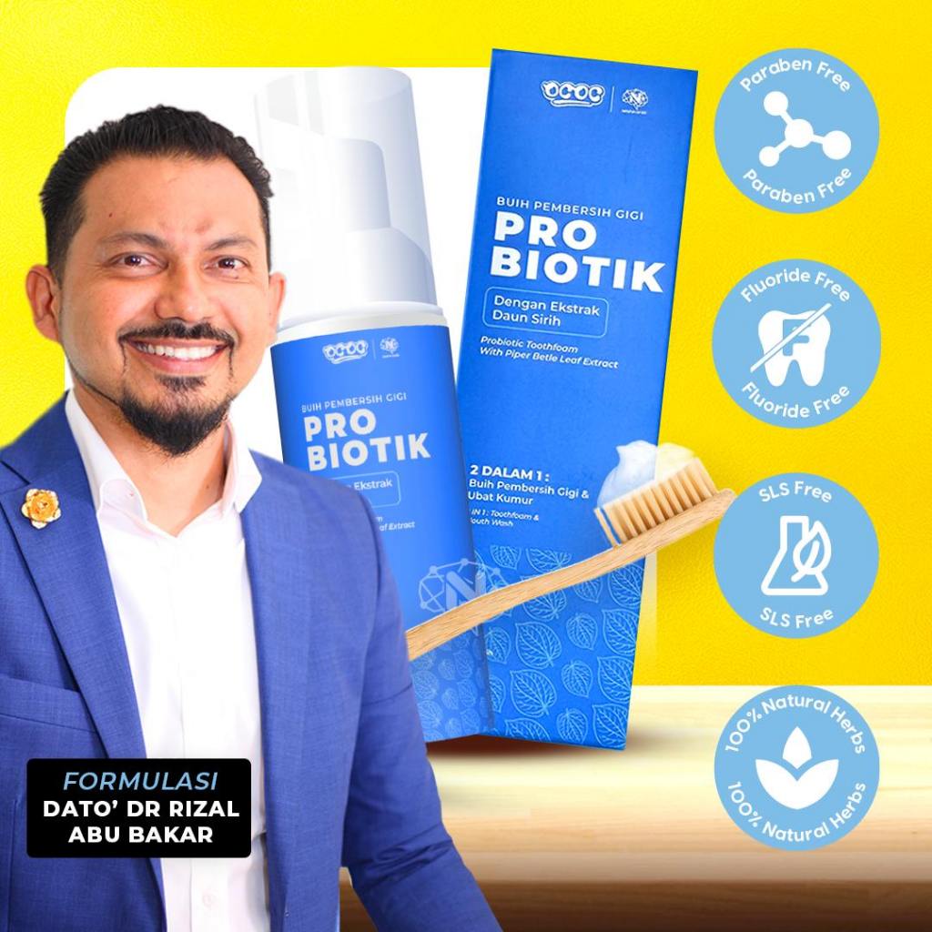 Probiotik Natural Tooth Foam | Shopee Malaysia