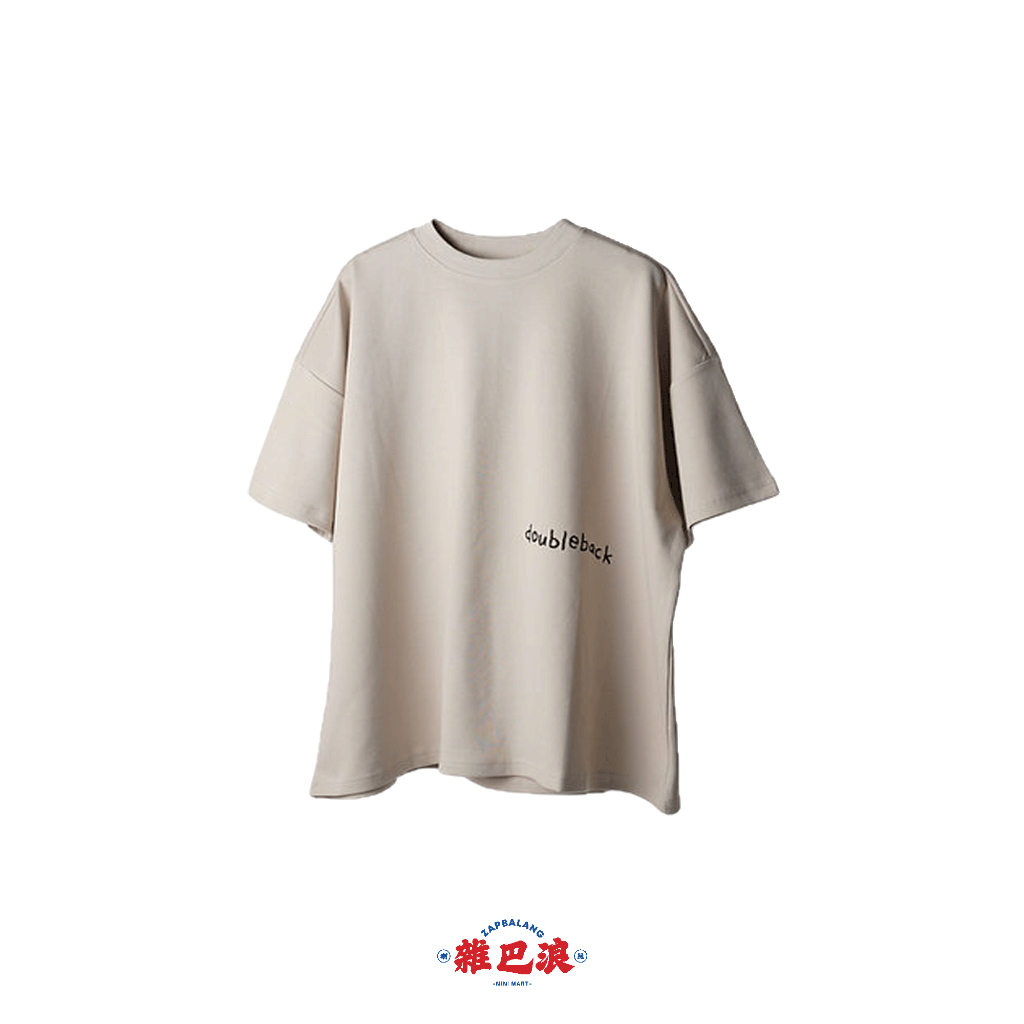 Zapbalang: Doubleback | Be Kind To Feel Good Oversize Tee (Brown ...