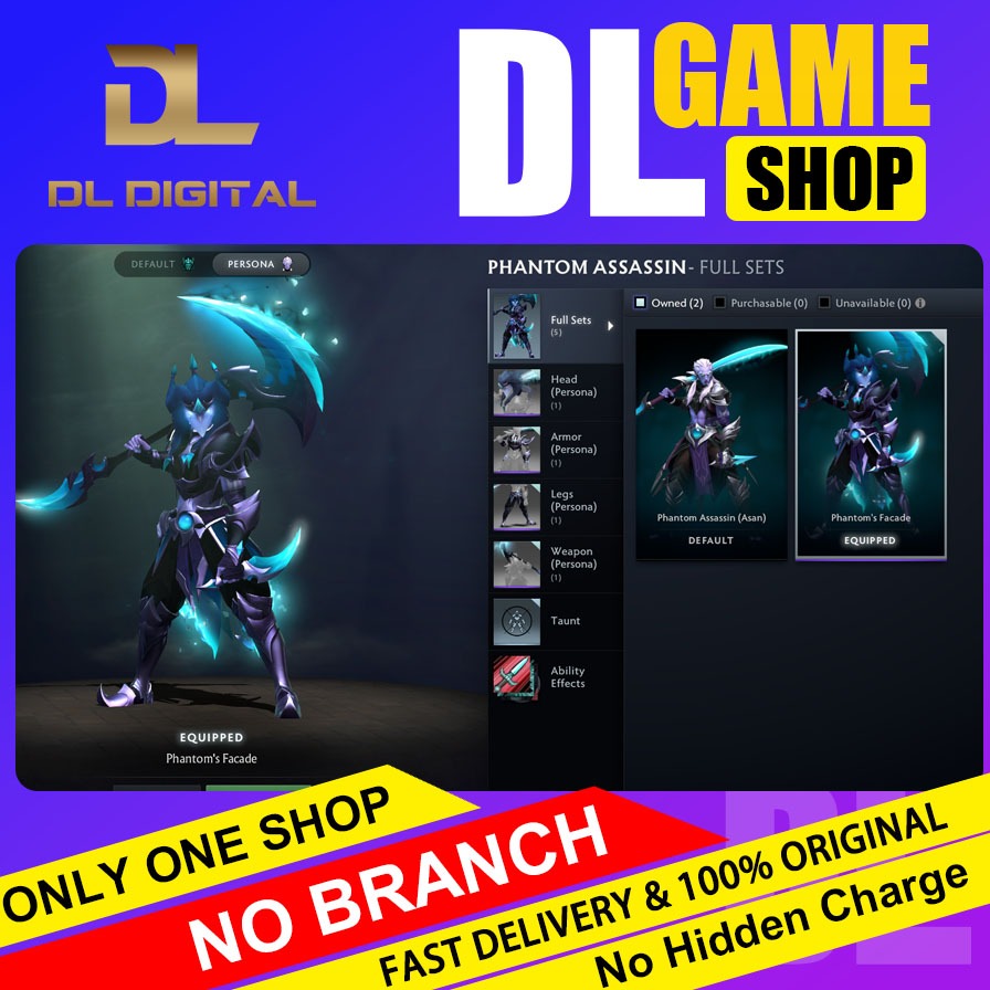 [ Dota 2] Phantoms Facade Phantom Assassin PA🔥 Crownfall 2024 ...