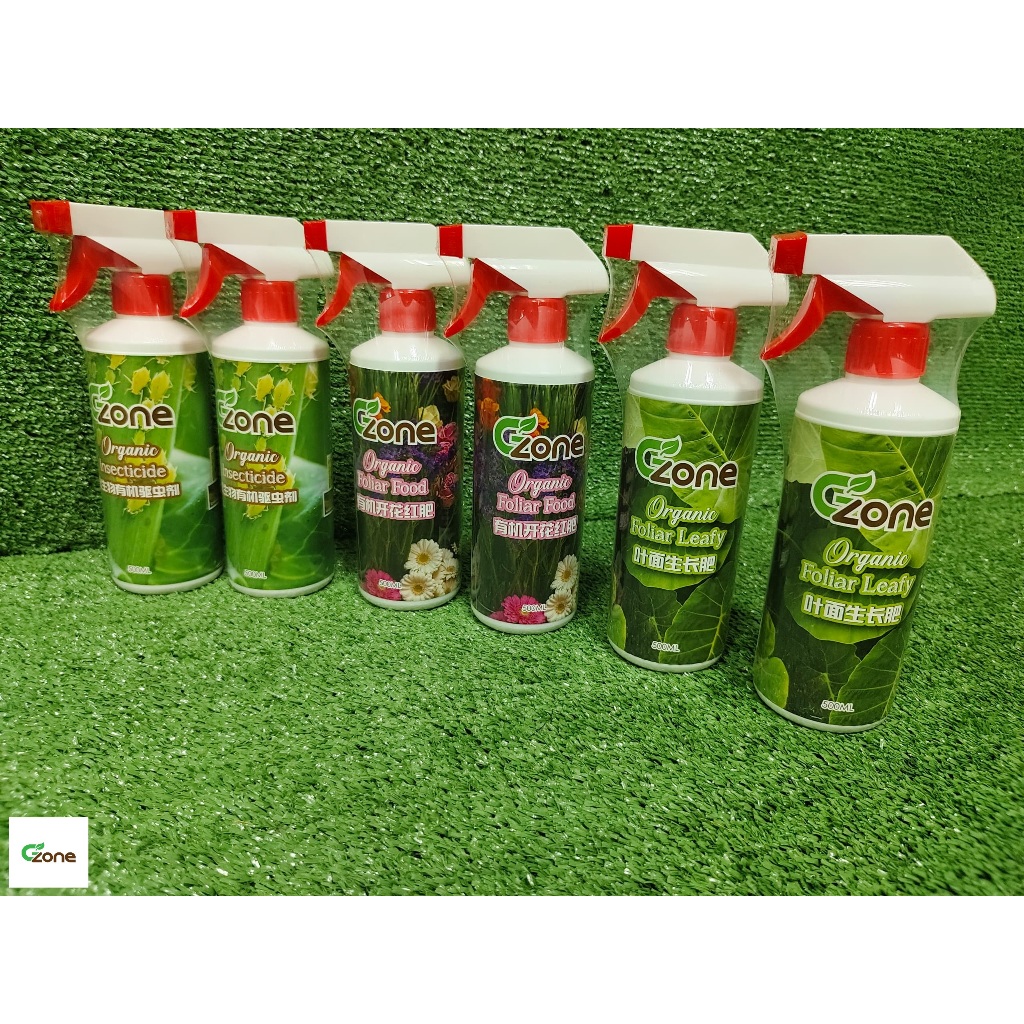 Greenzone Fertilizer Organic Insecticide Organic Foliar Food Organic Foliar Leafy - 500ml ...