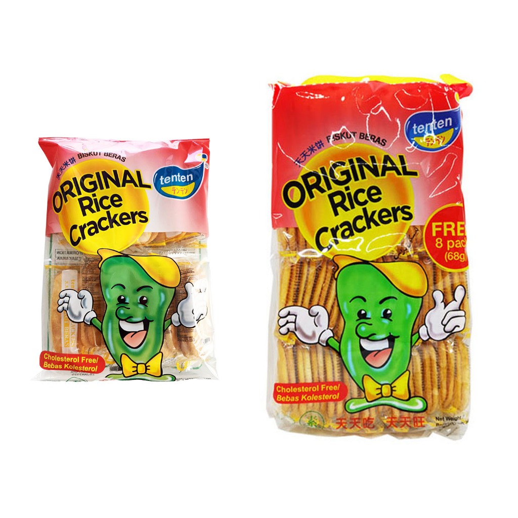 TENTEN Rice Crackers 12pcs, 48pcs ( Original ) | Shopee Malaysia