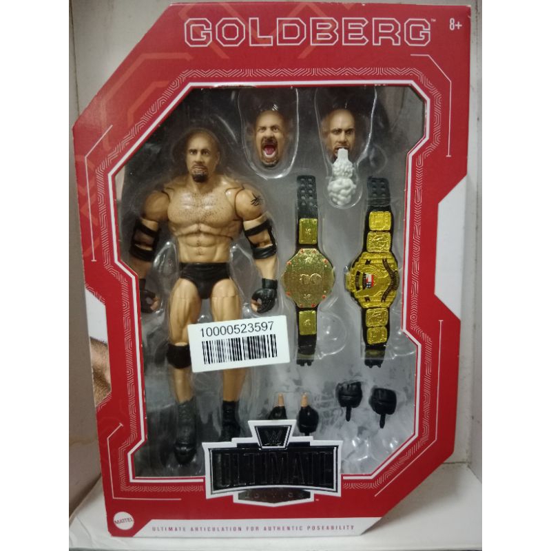 Mattel WWE Ultimate Edition Fan Takeover Goldberg Wrestling Action ...