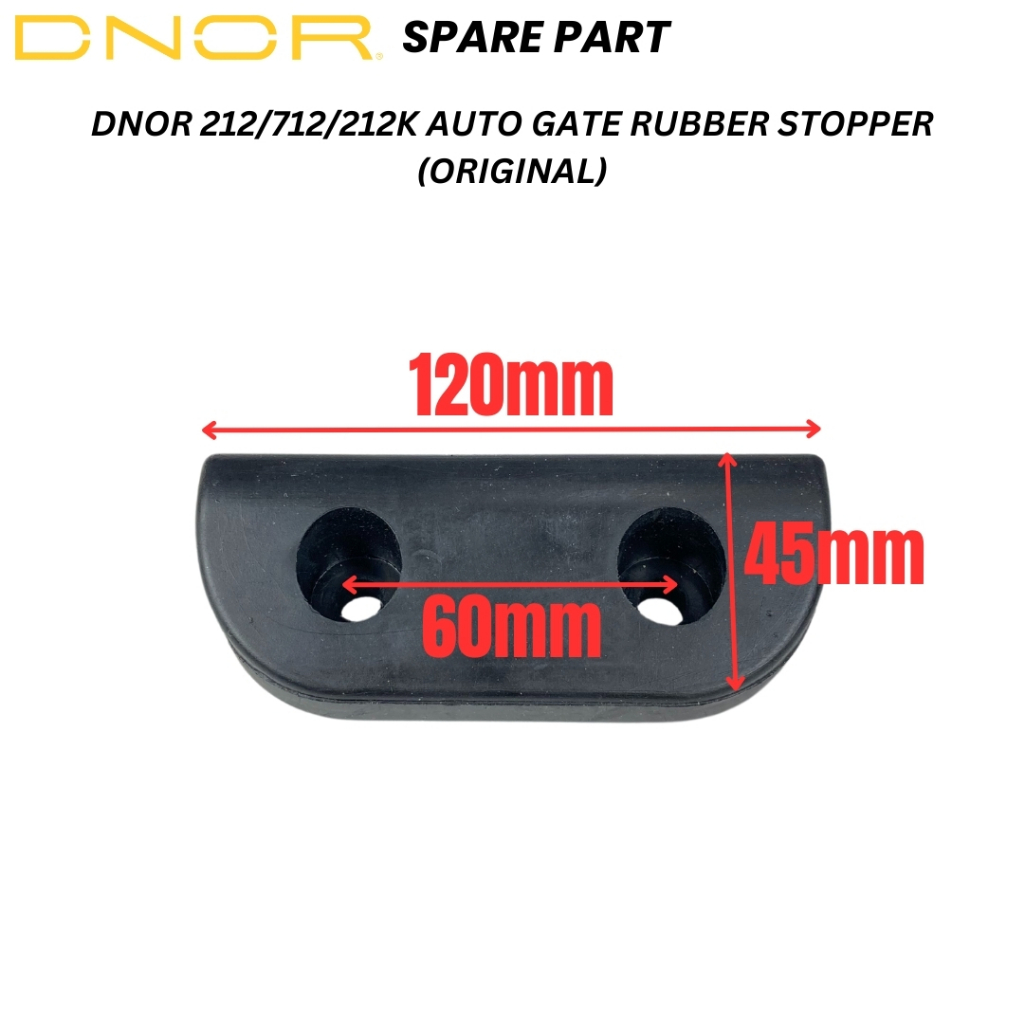 DNOR 212, 712 & 212K Autogate Rubber Stopper (Original Spare Part ...