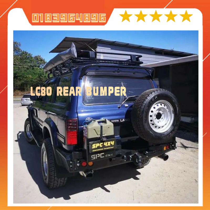 TOYOTA LC80 REAR BUMPER REAR BULL BAR | Shopee Malaysia