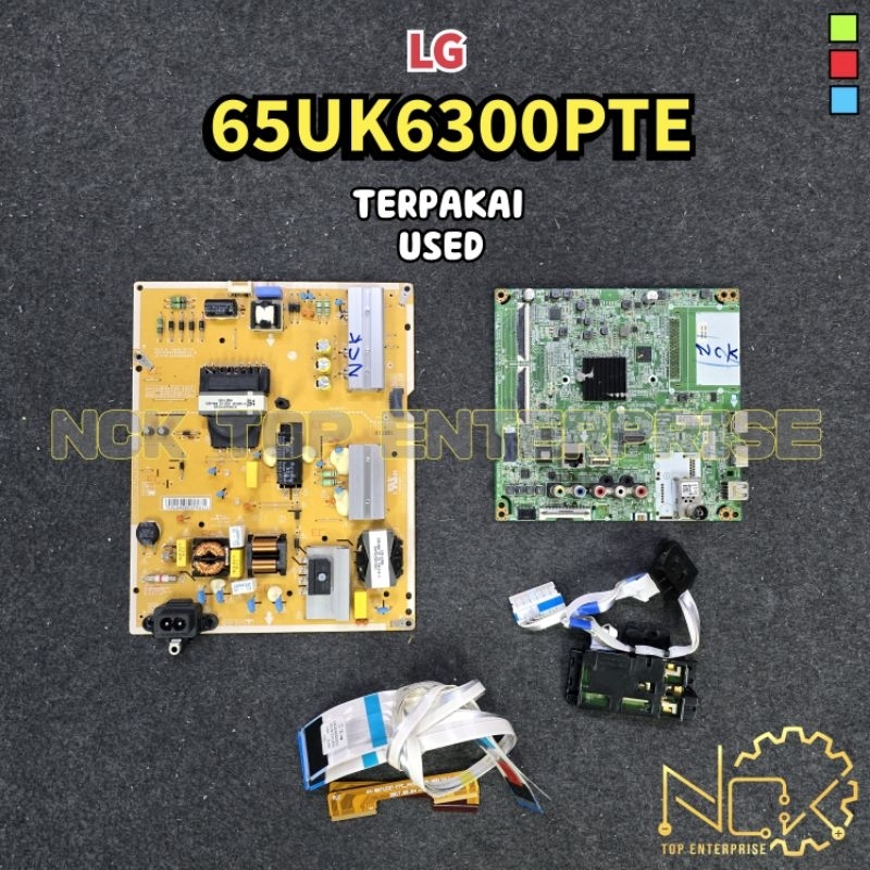 LG 65UK6300PTE POWER BOARD / MAINBOARD / Screen Cable EAX67805001 ...