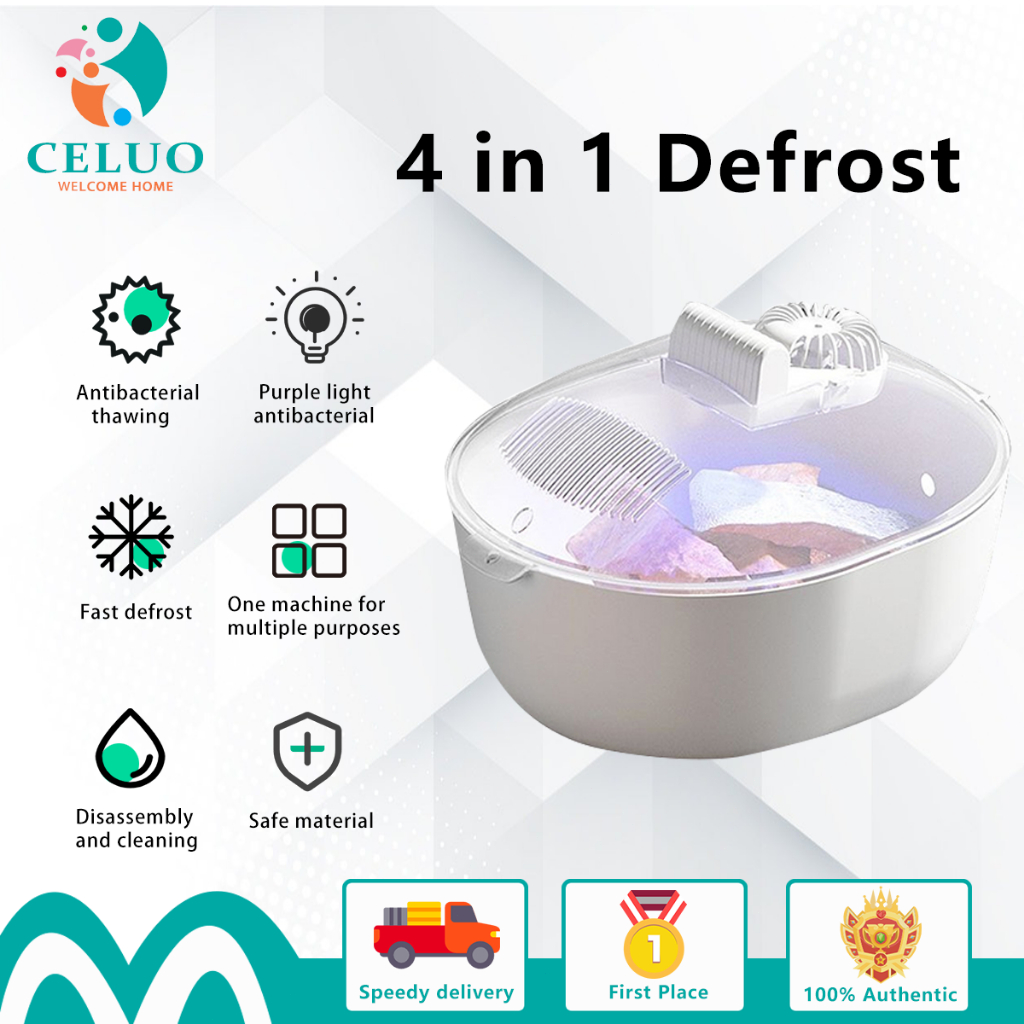 4 in 1 Defroster UVC Steriliza tUSB Rechargeable Fast Defrosting kayuso ...