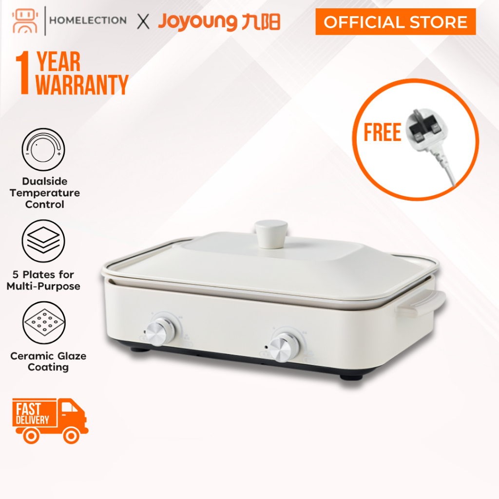 Olayks 3.5L/4L Multifunction Electric Detachable Cooker Dual Side ...