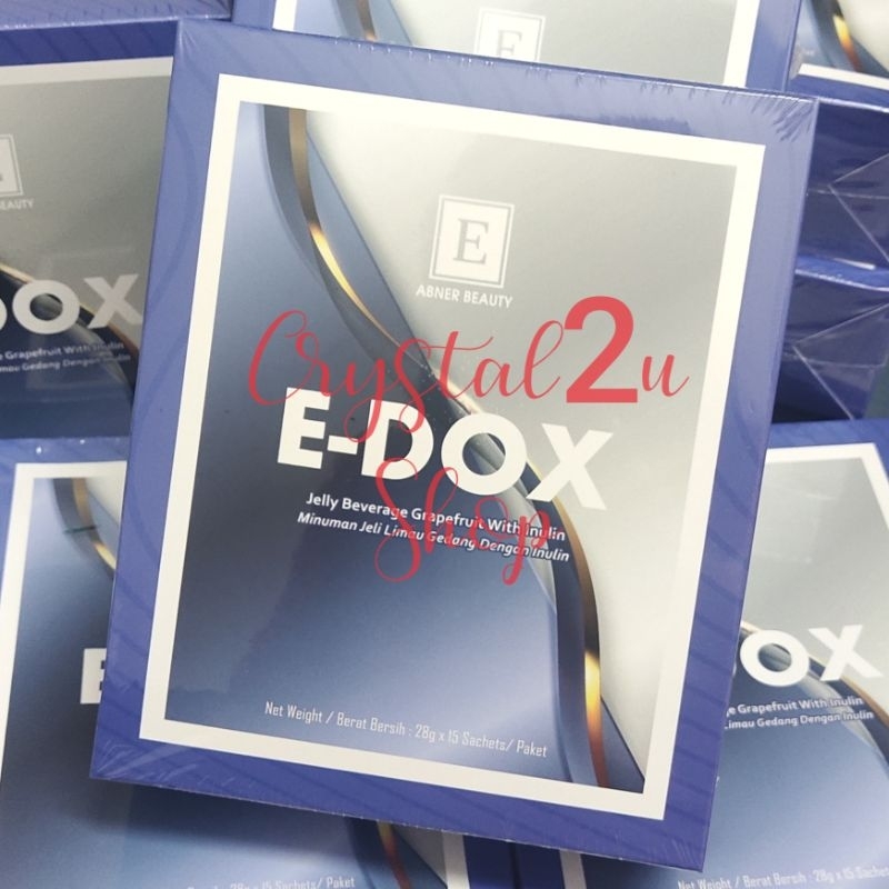 E-Dox Detox Jelly Drinks / E-Dox 瘦身排毒果冻饮料 (28g x 15 Sachets) | Shopee ...